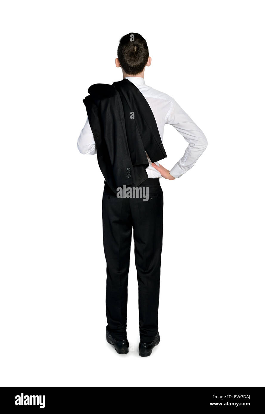 Business man back view hi-res stock photography and images - Alamy