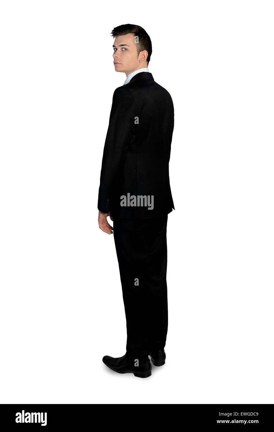 Manager looking over worker shoulder hi-res stock photography and ...