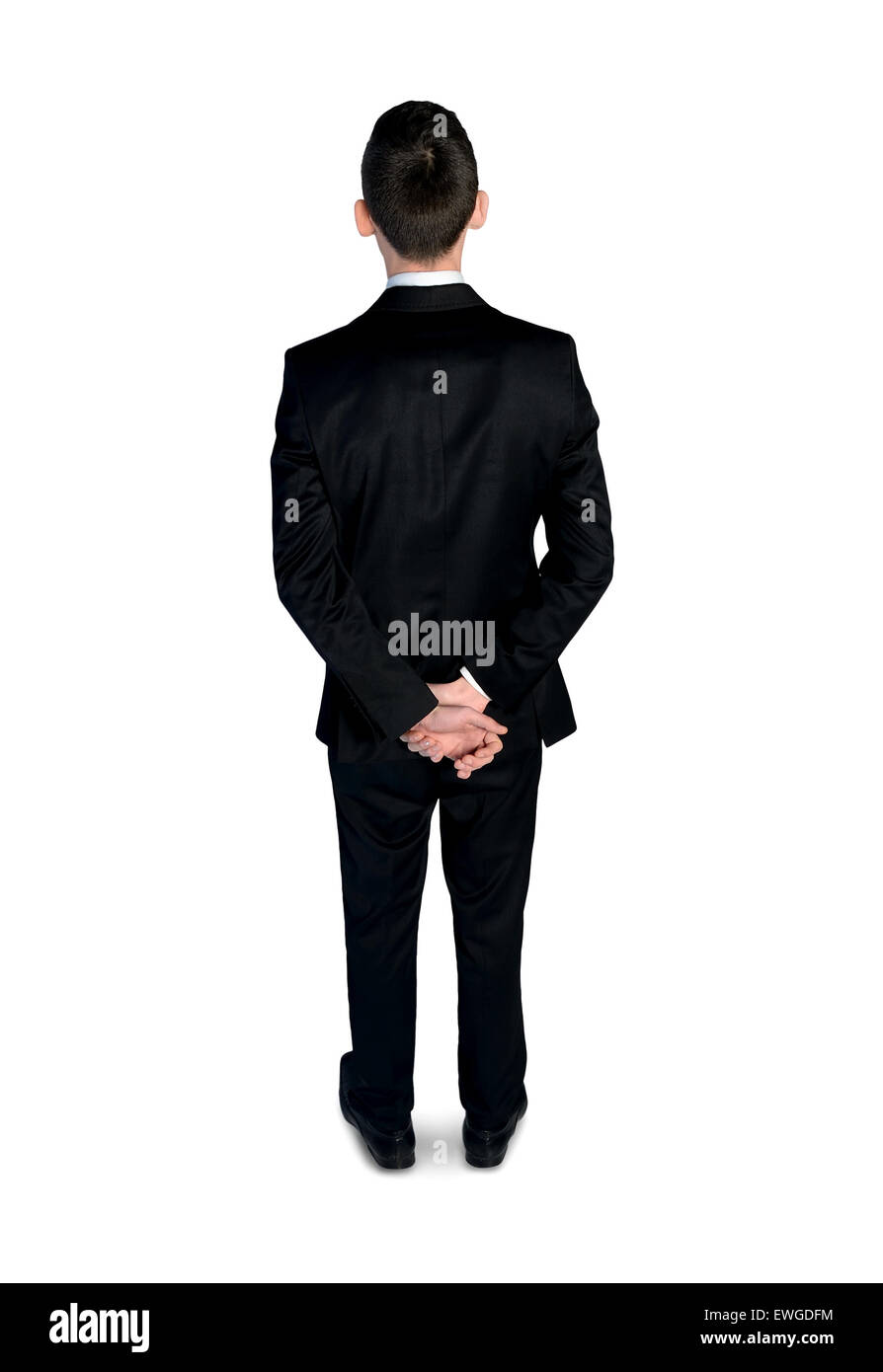 Back view male arm Cut Out Stock Images & Pictures - Alamy
