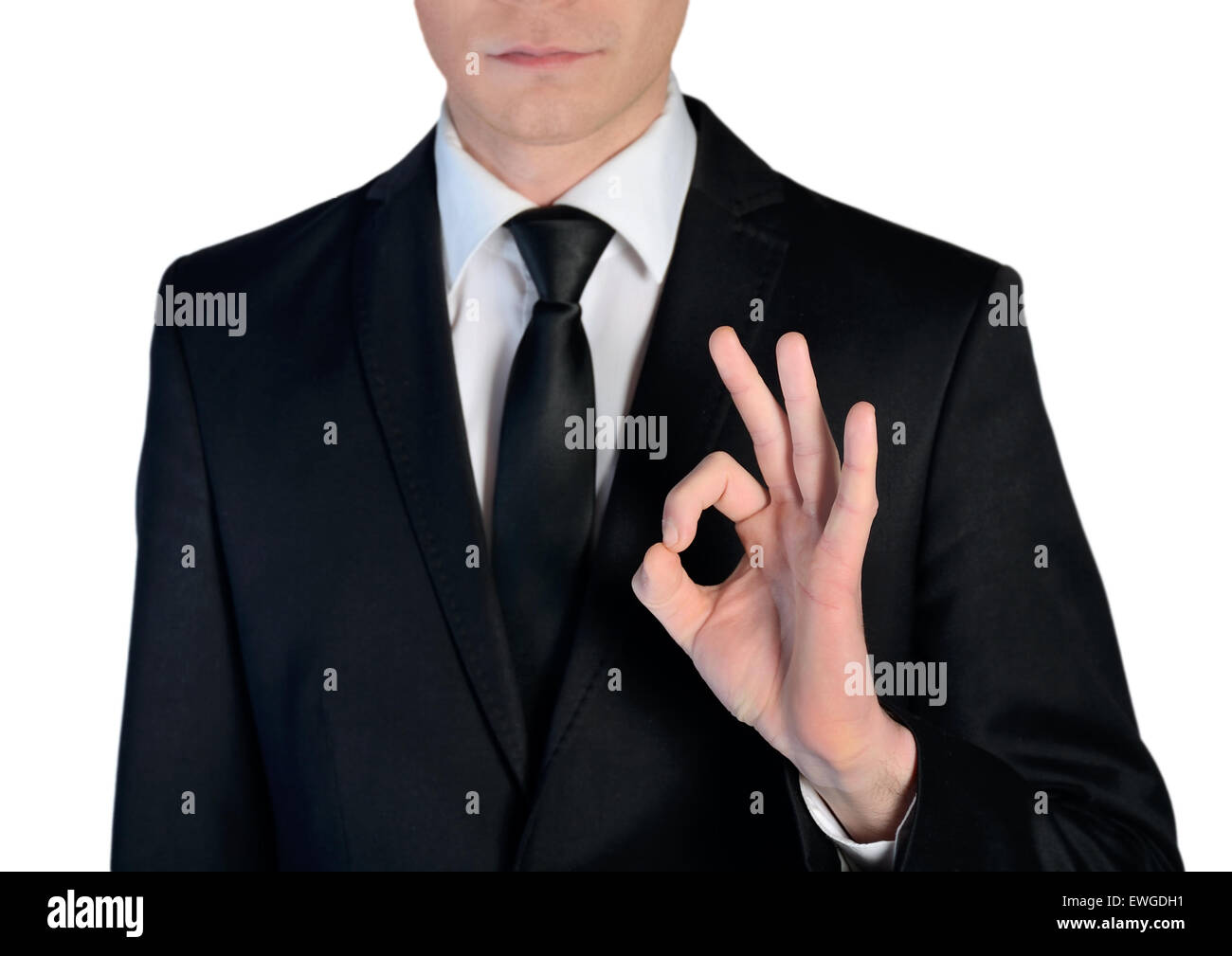Man ok sign hi-res stock photography and images - Alamy