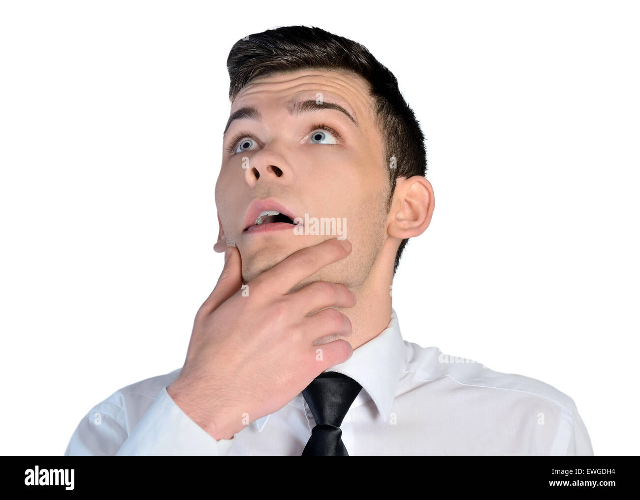 Man thinking wish idea hi-res stock photography and images - Alamy