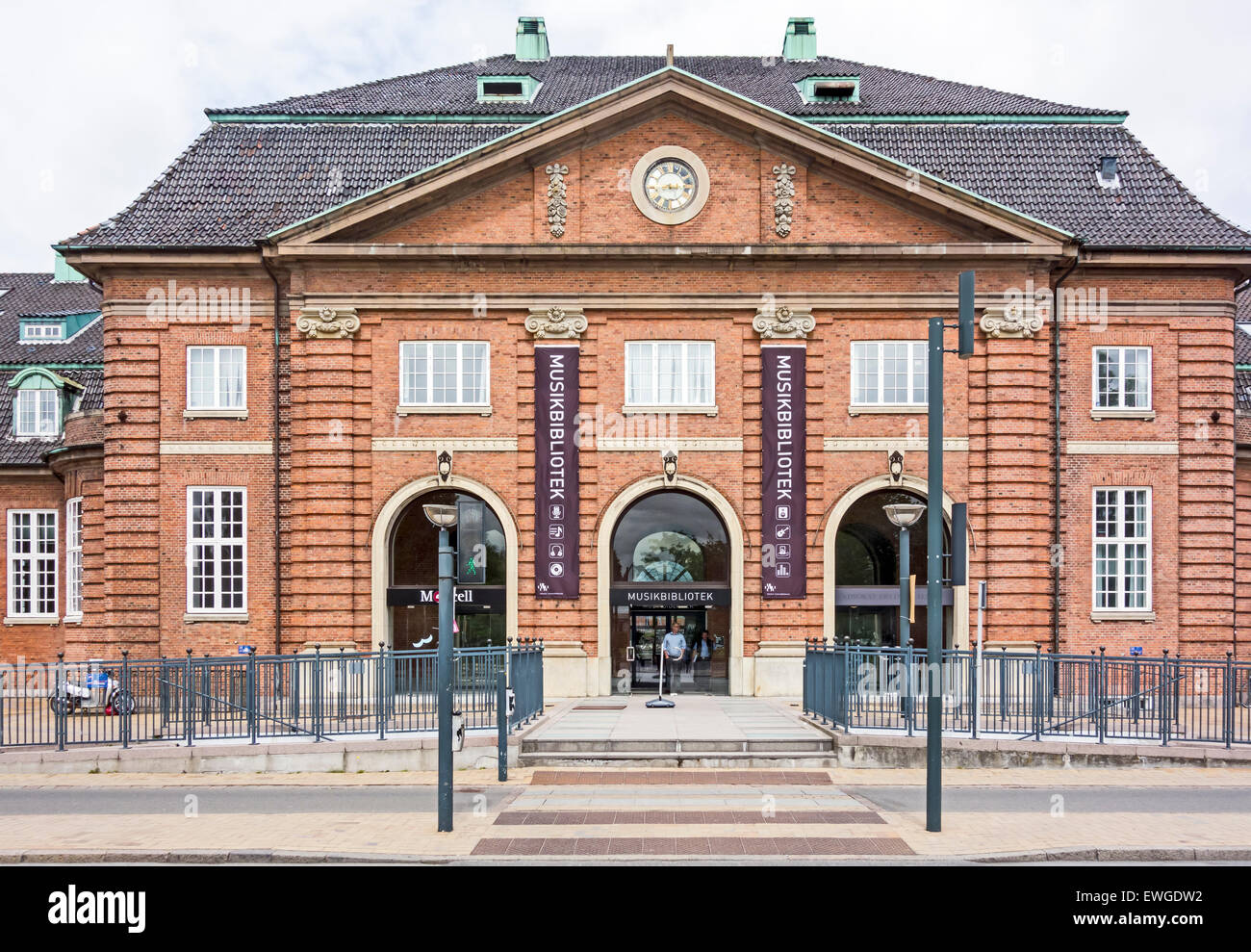 The Music Library in Odense Denmark Stock Photo - Alamy