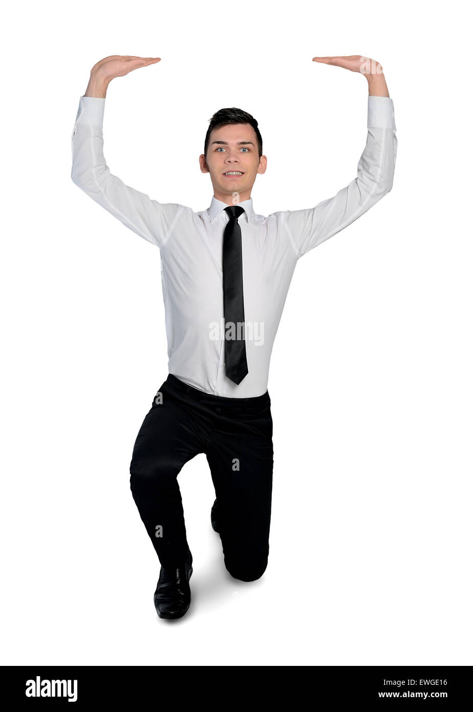 Man Picking Up Something