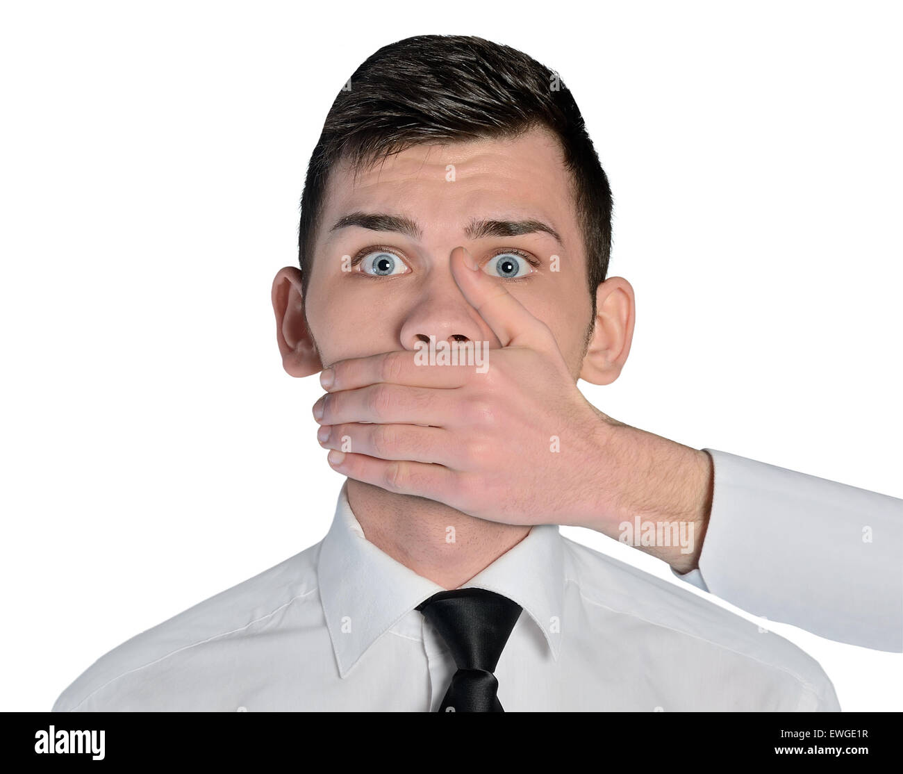 Fear face hi-res stock photography and images - Alamy