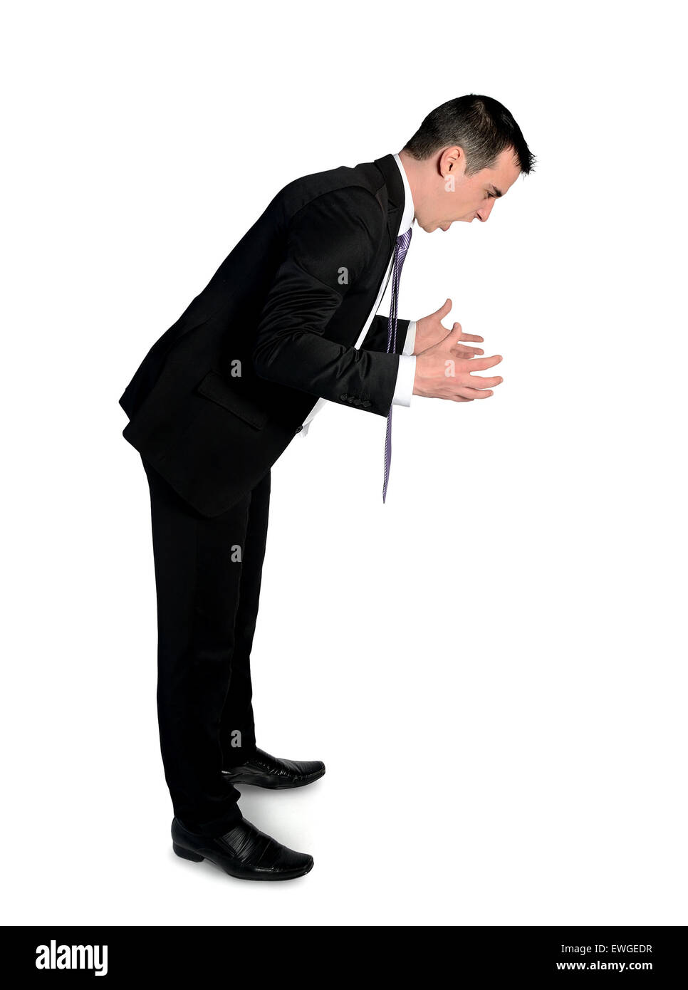 Manager shouting employee Cut Out Stock Images & Pictures - Alamy