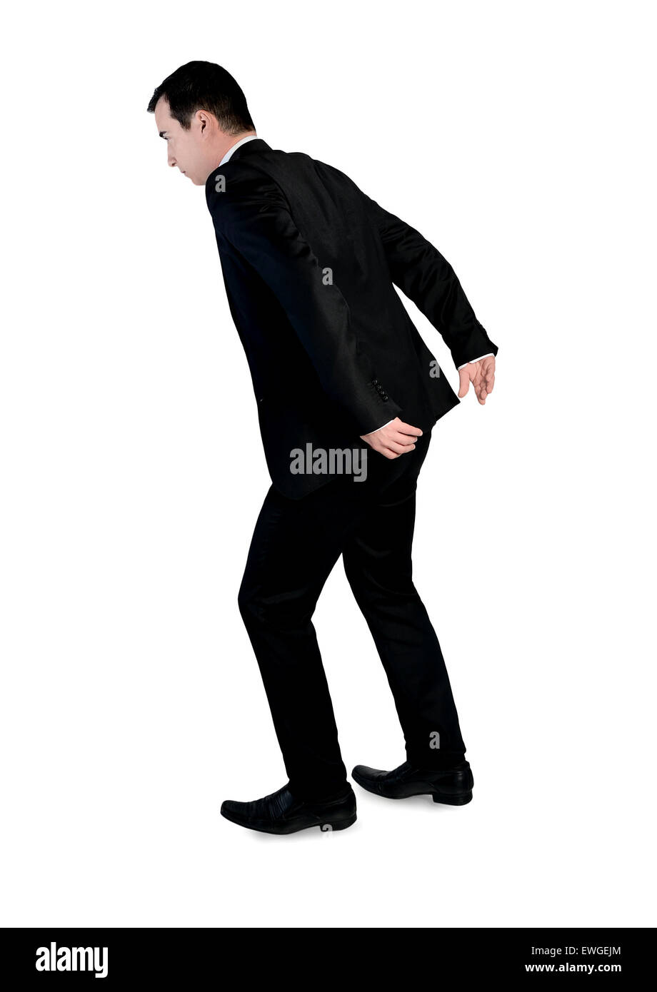 Man carrying heavy cutout Cut Out Stock Images & Pictures - Alamy