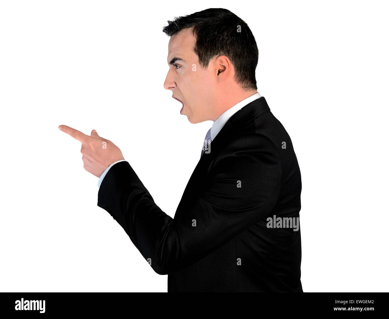 Angry pointing hi-res stock photography and images - Alamy