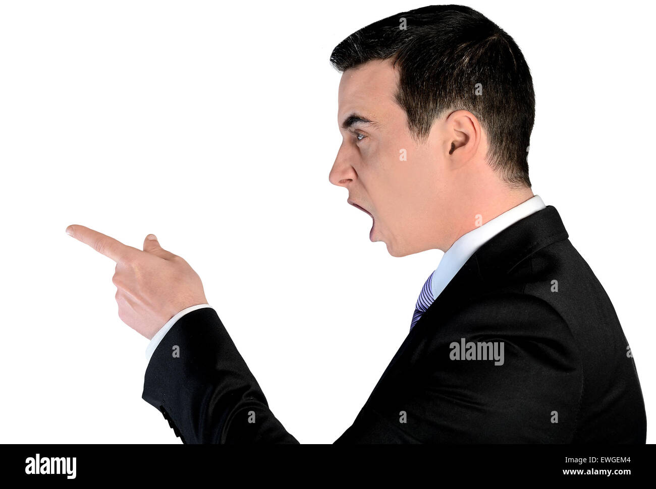Angry pointing hi-res stock photography and images - Alamy