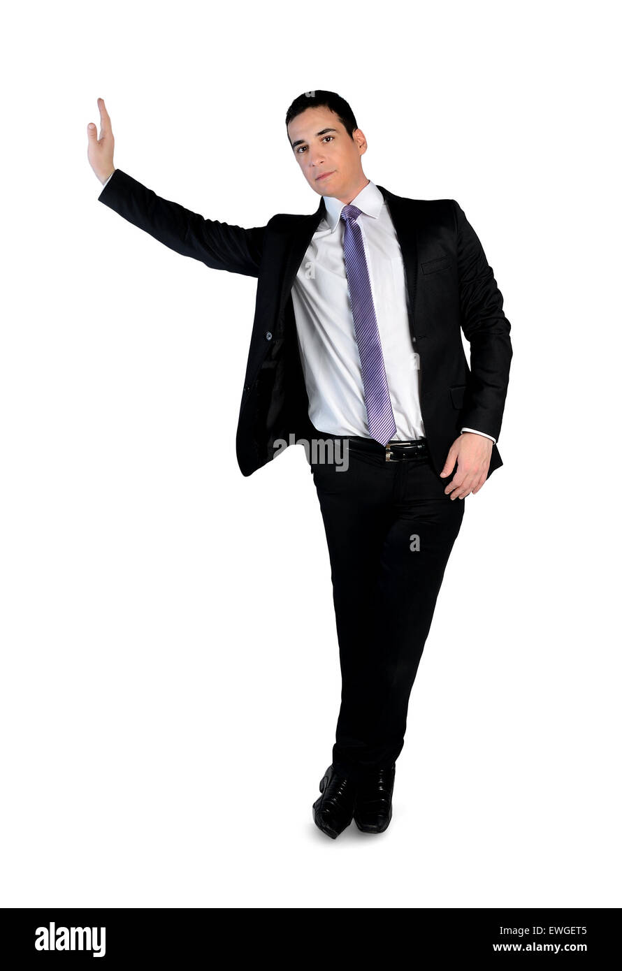 Business man presenting hi-res stock photography and images - Alamy