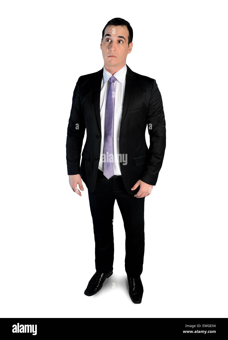 Side profile surprised man hi-res stock photography and images - Alamy