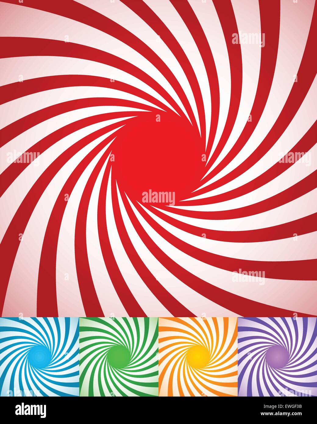 Abstract spirally backgrounds, twisted, rotating radial lines Stock ...