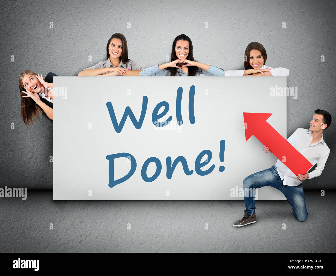 Well done word hi-res stock photography and images - Alamy
