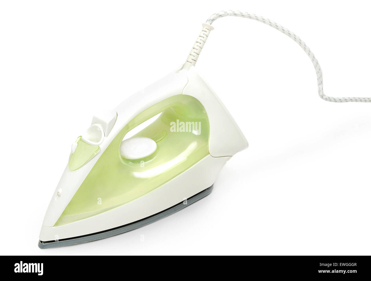 Isolated Flat iron on white background Stock Photo - Alamy