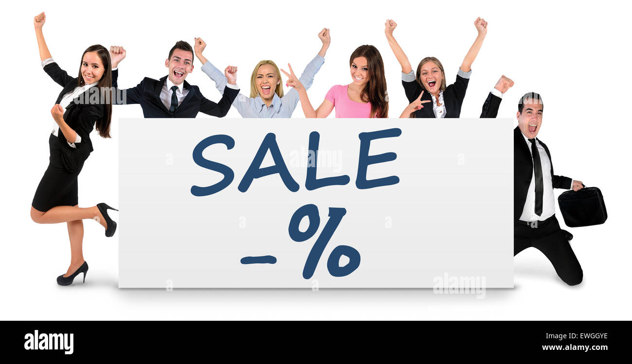 Sale word writing on banner Stock Photo - Alamy