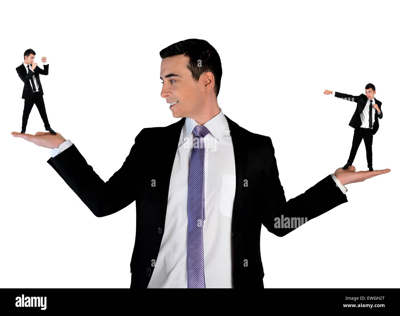 Portrait happy young man little hi-res stock photography and images - Alamy