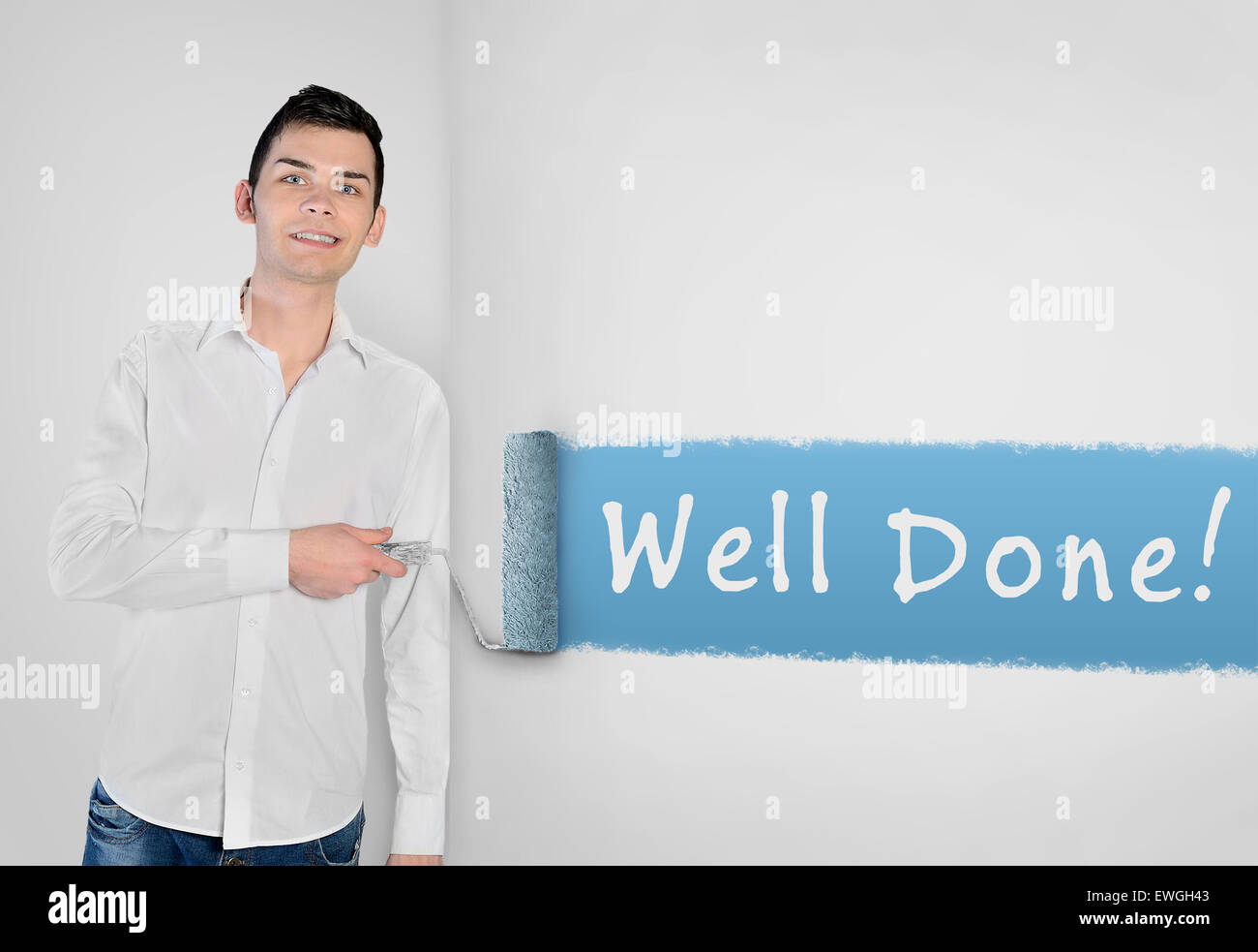 Well done word hi-res stock photography and images - Alamy