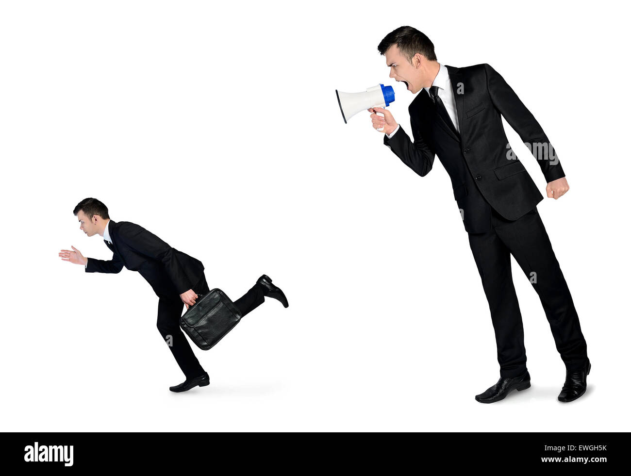 Angry man screaming Cut Out Stock Images & Pictures - Alamy