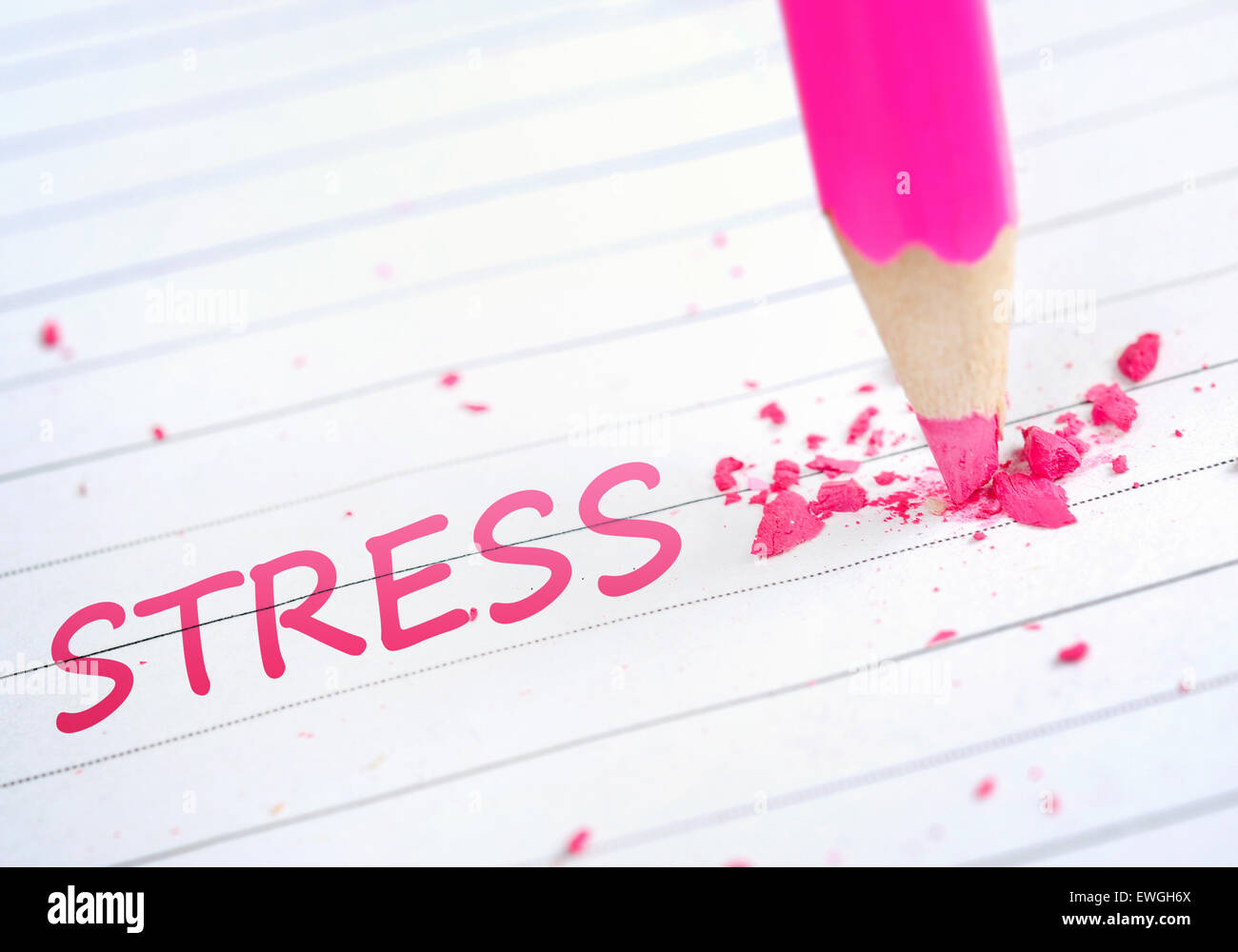 Stress word hi-res stock photography and images - Alamy