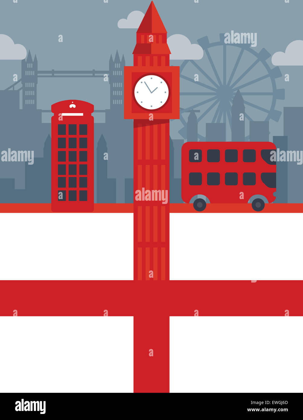 Collage montage london landmarks hi-res stock photography and images ...