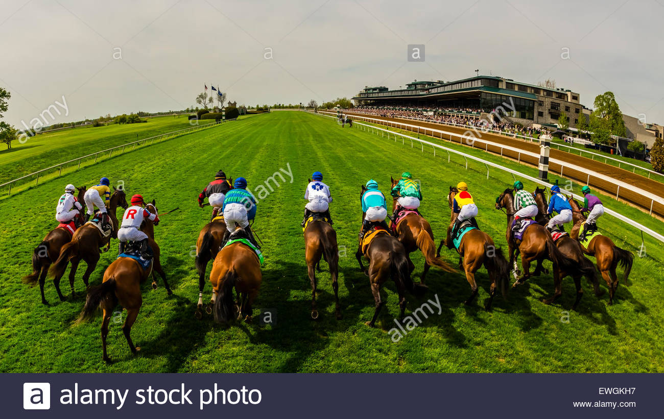 Keeneland Track Grandstand High Resolution Stock Photography and Images ...