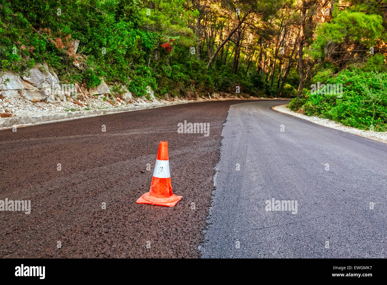 Asphalt driveway paving hi-res stock photography and images - Alamy