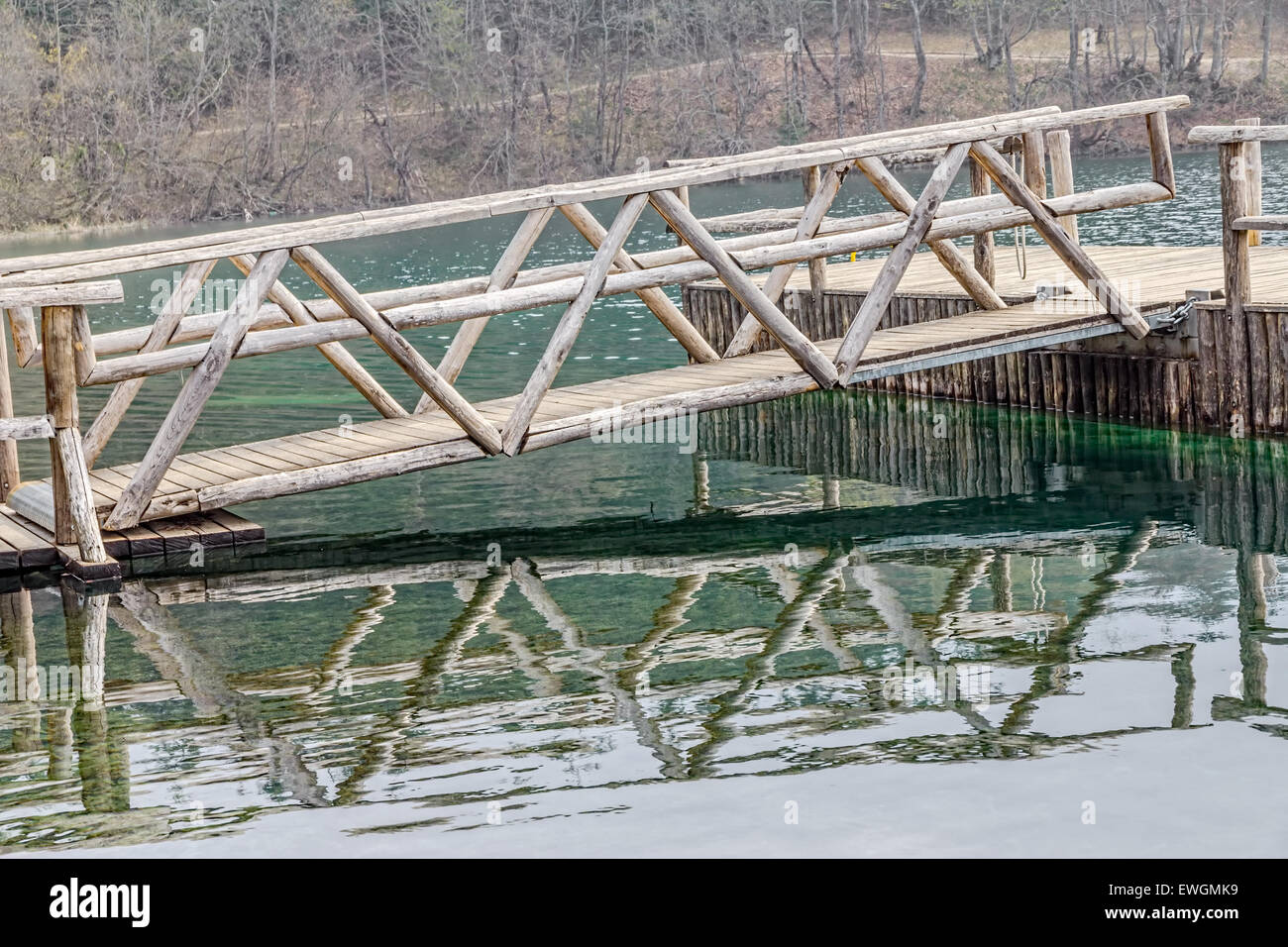 Wooden drawbridge hi-res stock photography and images - Alamy