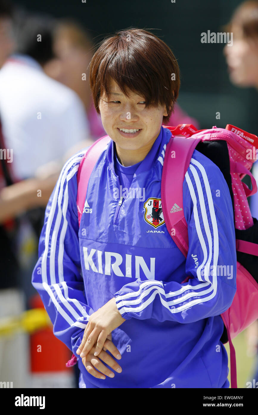 Clareview Park, Edmonton, Canada. 25th June, 2015. Aya Miyama (JPN ...