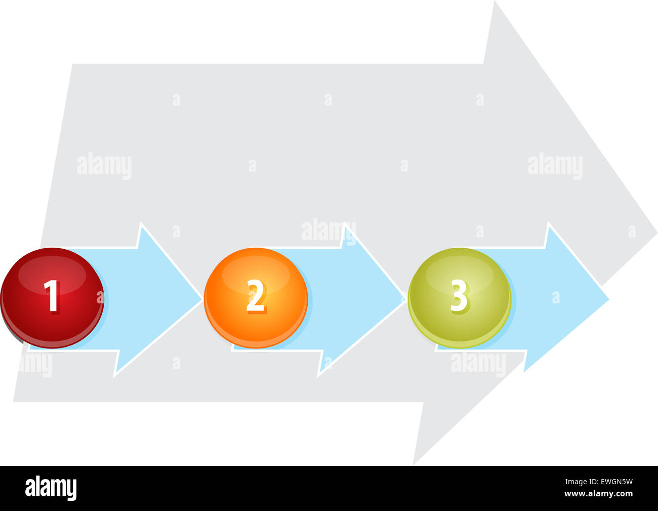 blank business strategy concept infographic diagram illustration of ...