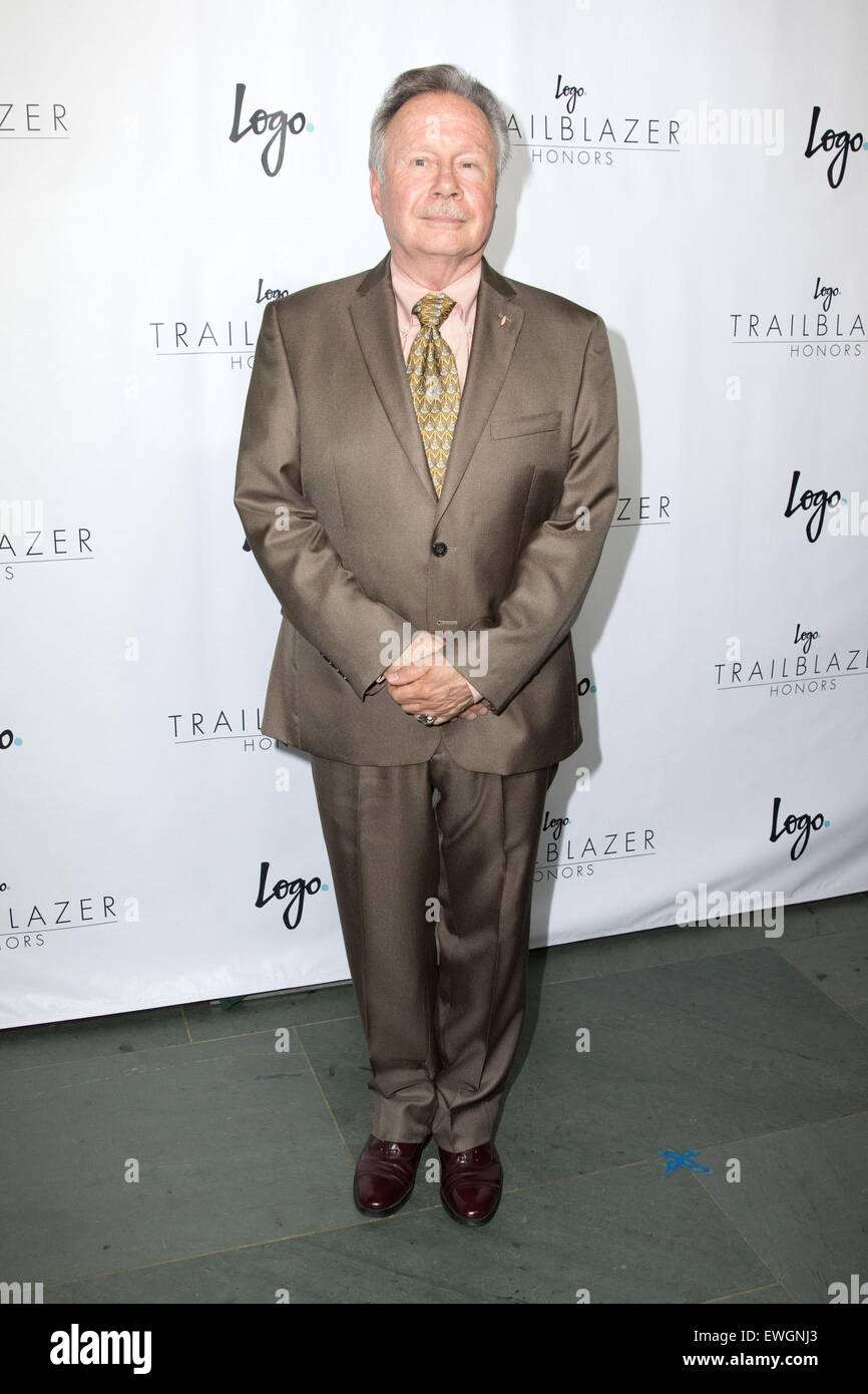 New York, NY, USA. 25th June, 2015. Walter Naegle at arrivals for LOGO ...