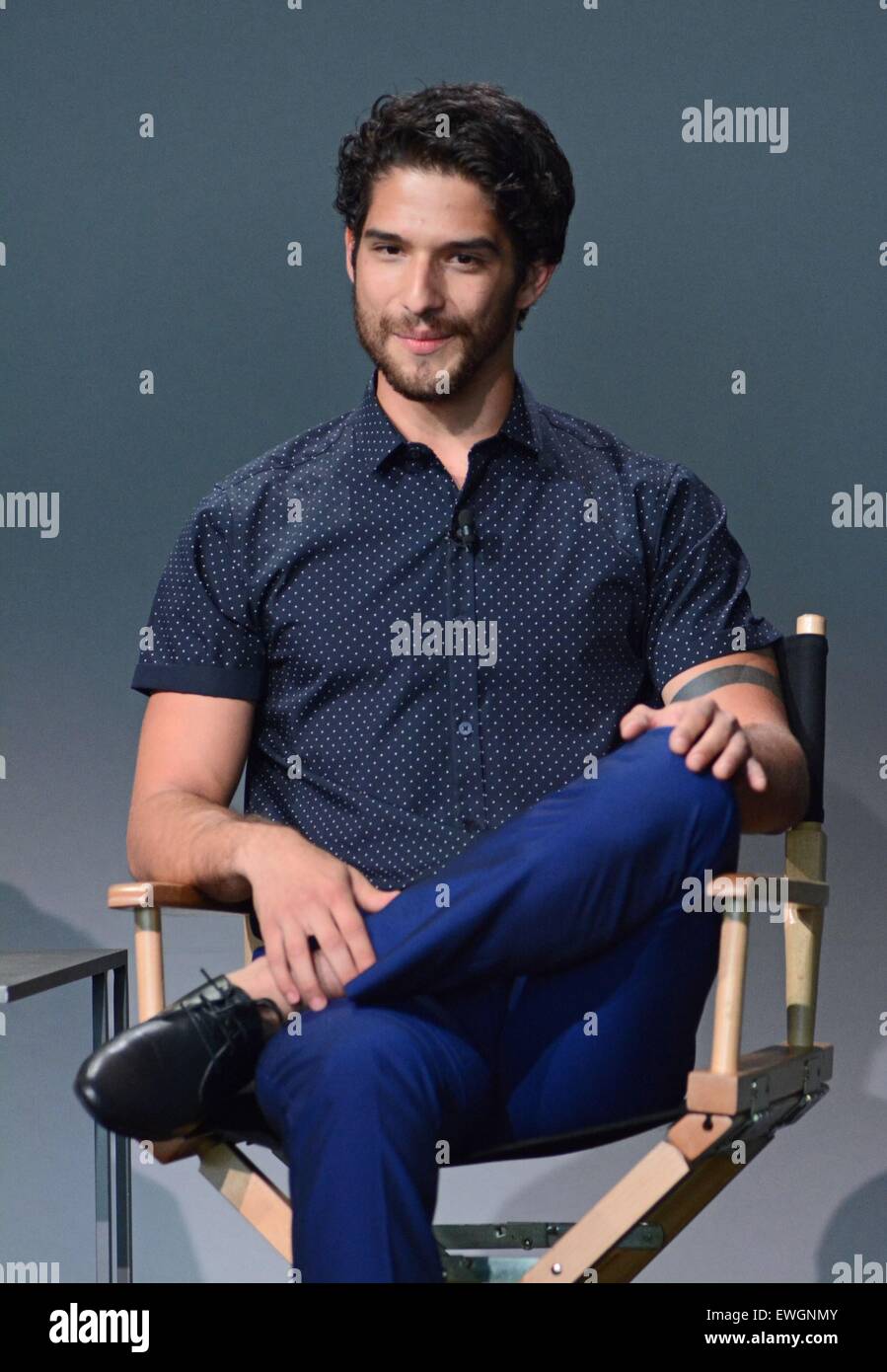 New York, NY, USA. 25th June, 2015. Tyler Posey at in-store appearance ...