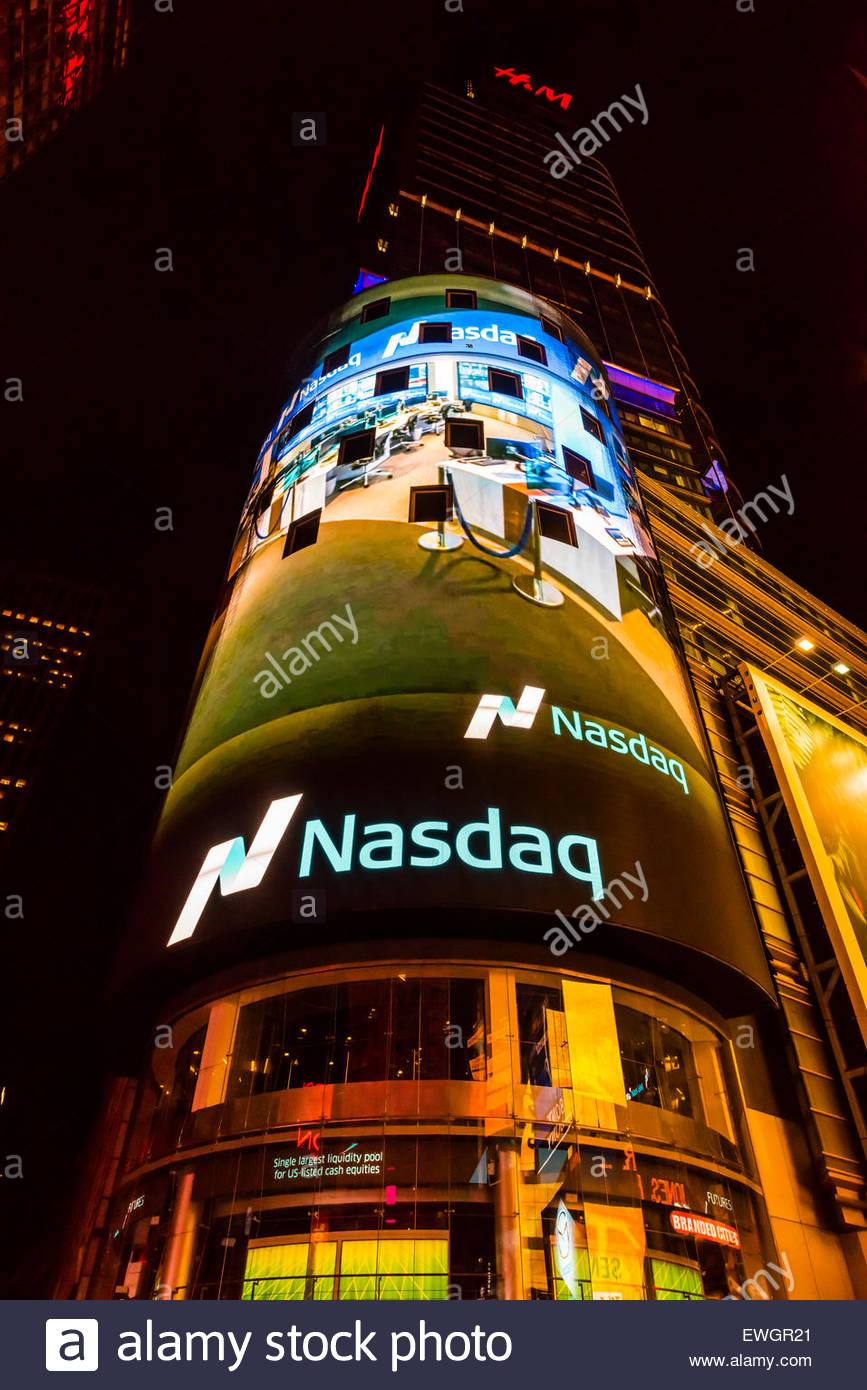 Nasdaq Times Square Stock Photos & Nasdaq Times Square Stock Images - Alamy