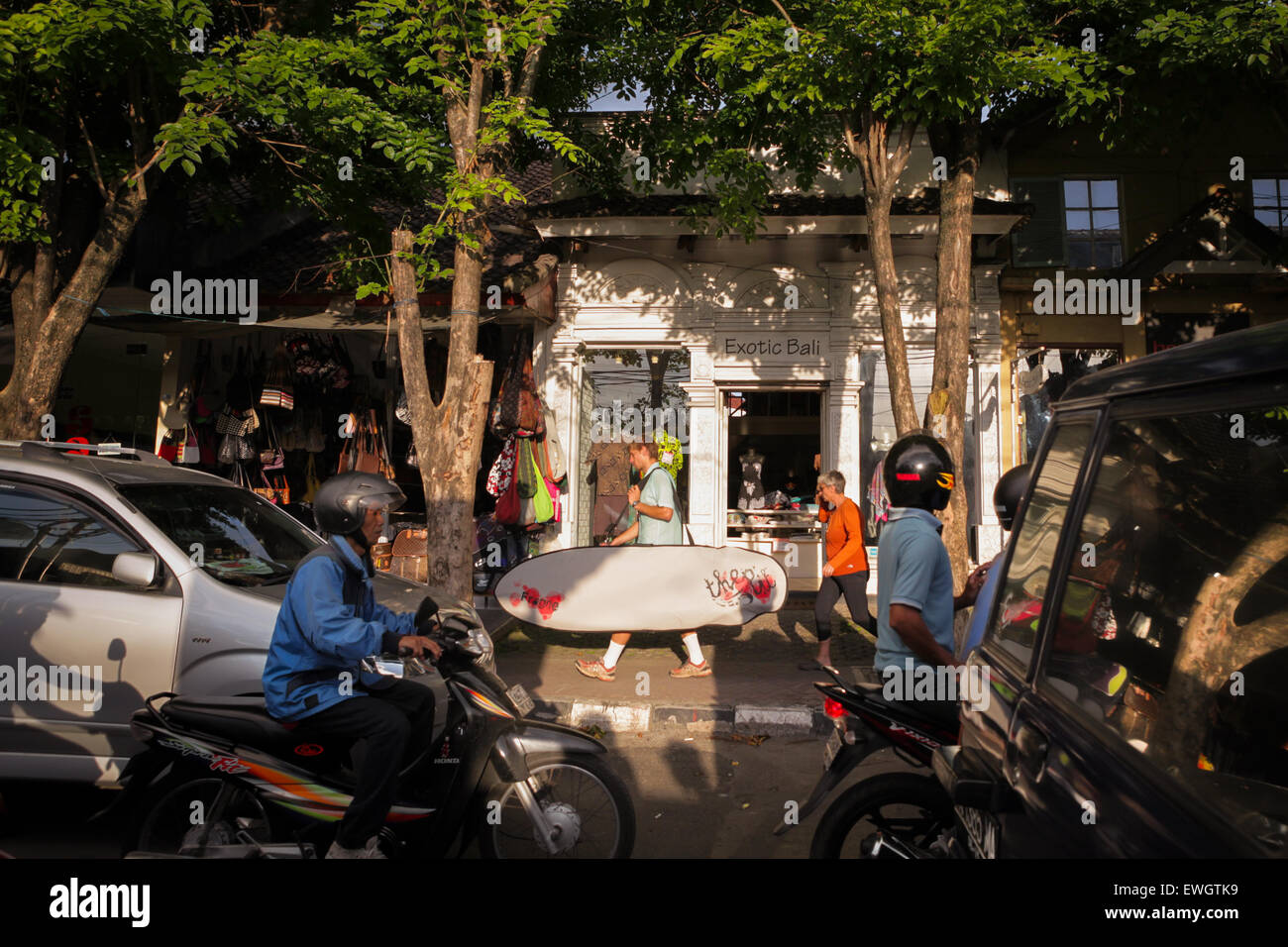 Bali traffic jams hi-res stock photography and images - Alamy
