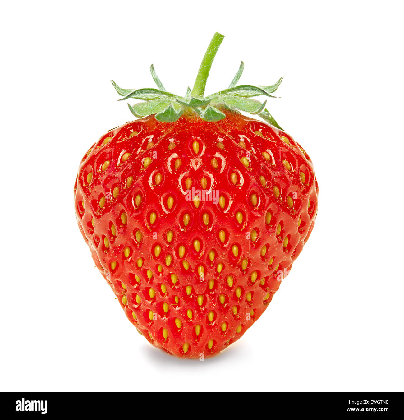 strawberry isolated on white Stock Photo - Alamy