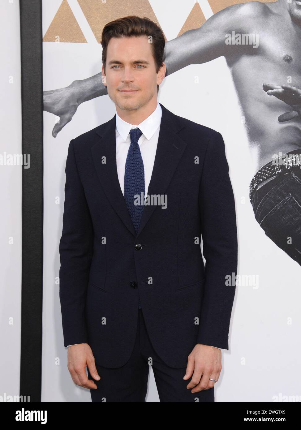 Los Angeles, CA, USA. 25th June, 2015. Matt Bomer at arrivals for MAGIC ...