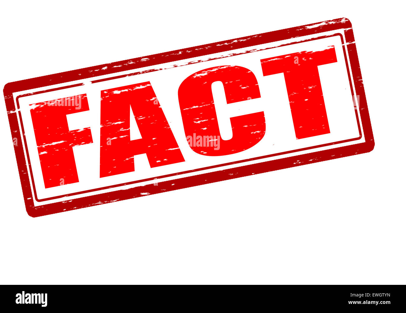 Rubber stamp with word fact inside, illustration Stock Photo - Alamy