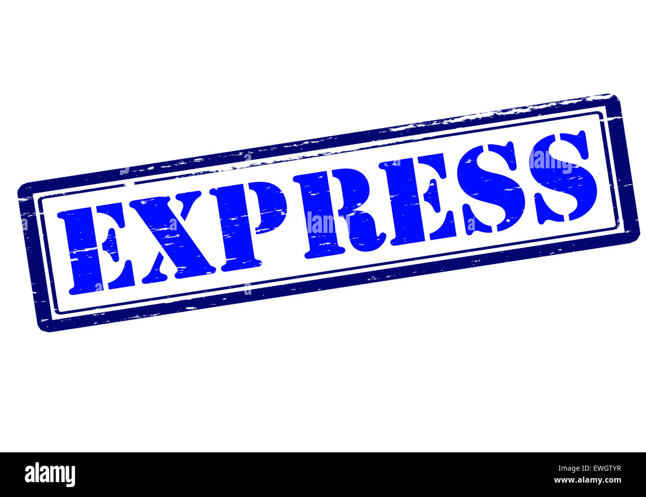 Rubber stamp with word express inside, illustration Stock Photo - Alamy