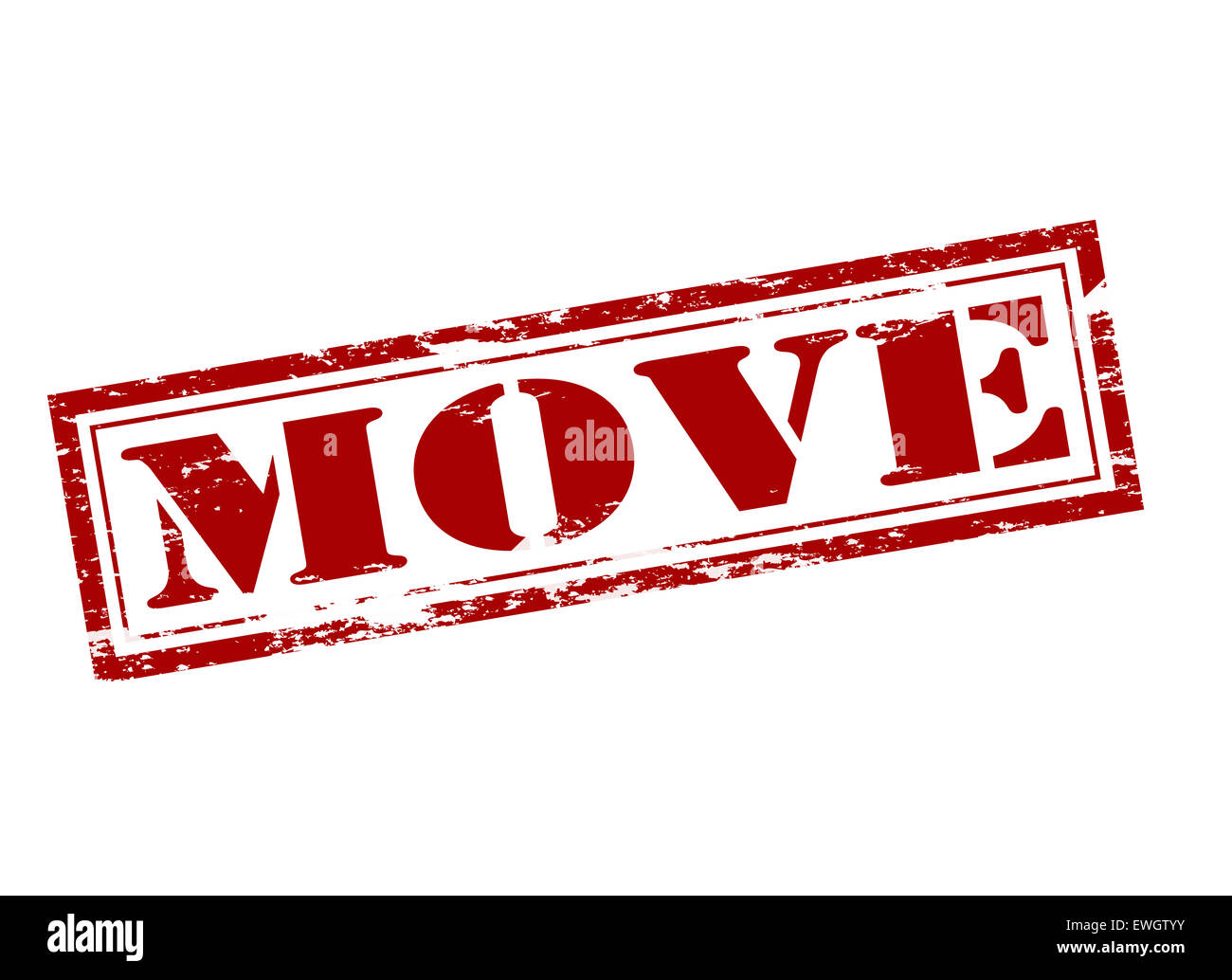 Move stamp hi-res stock photography and images - Alamy
