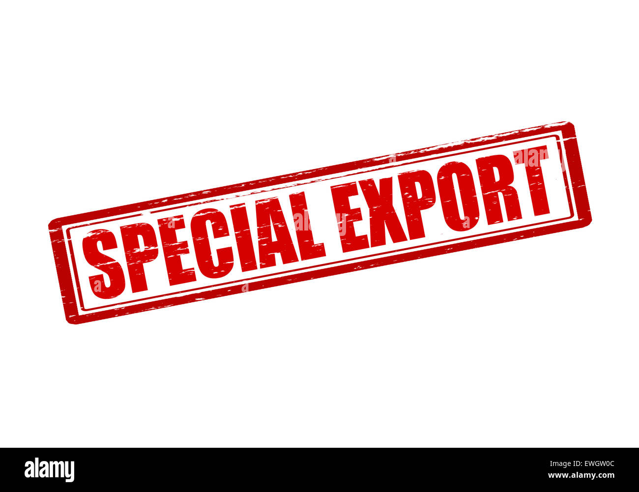 Rubber stamp with text special export inside, illustration Stock Photo ...