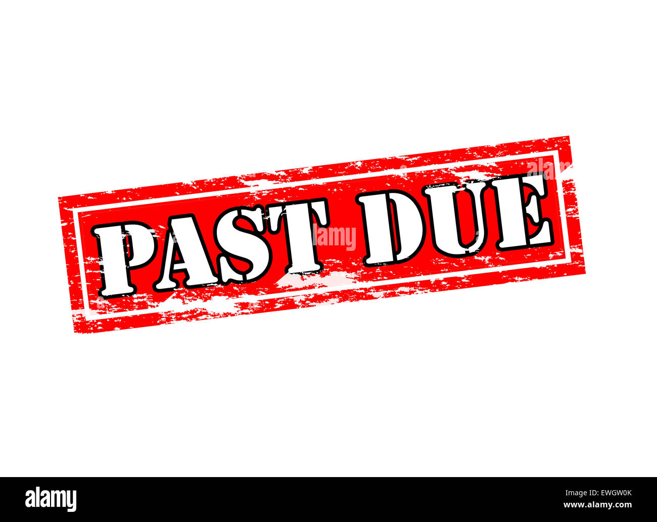Past due stamp hi-res stock photography and images - Alamy