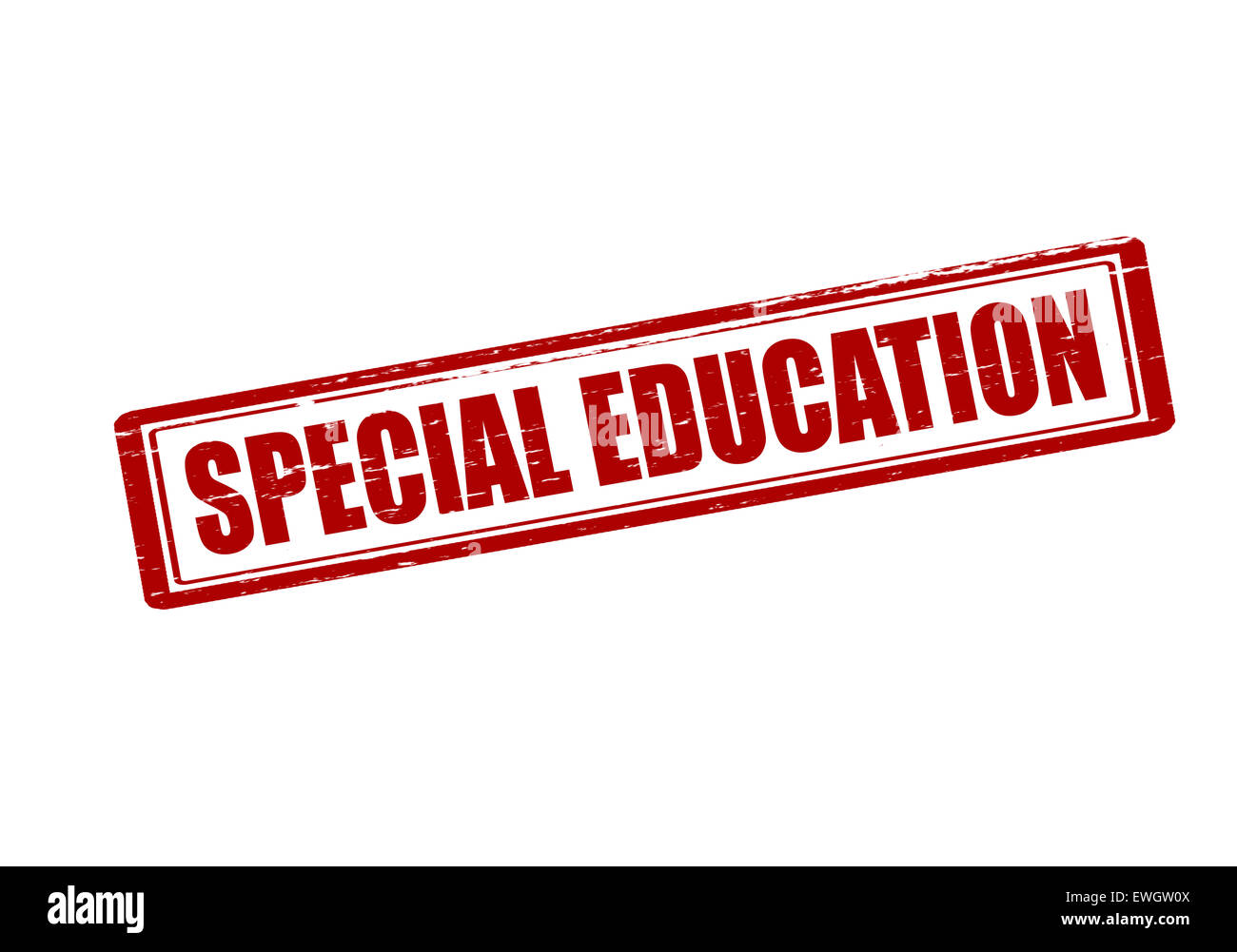 Rubber stamp with text special education inside, illustration Stock ...