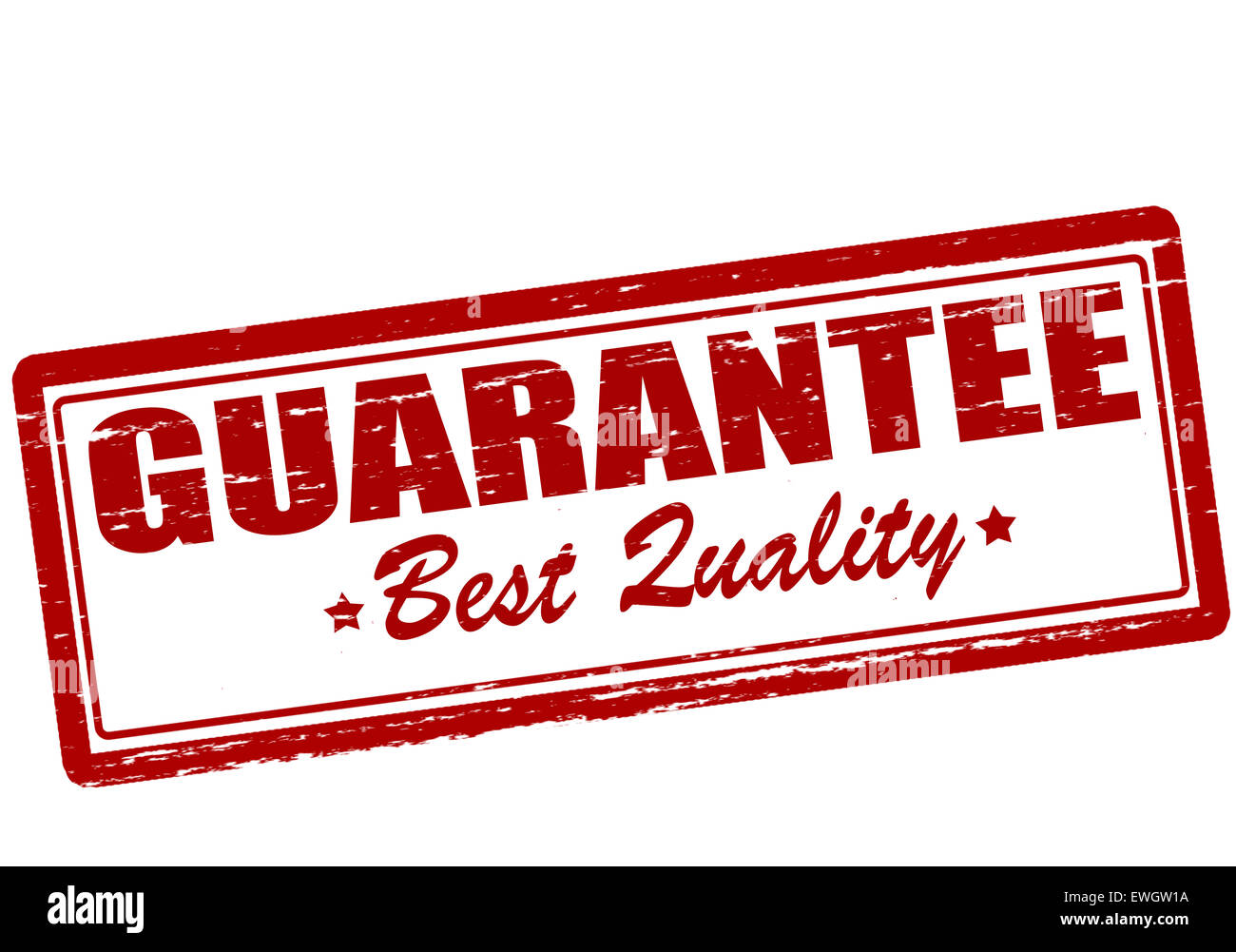 Rubber stamp with text guarantee best quality inside, illustration ...