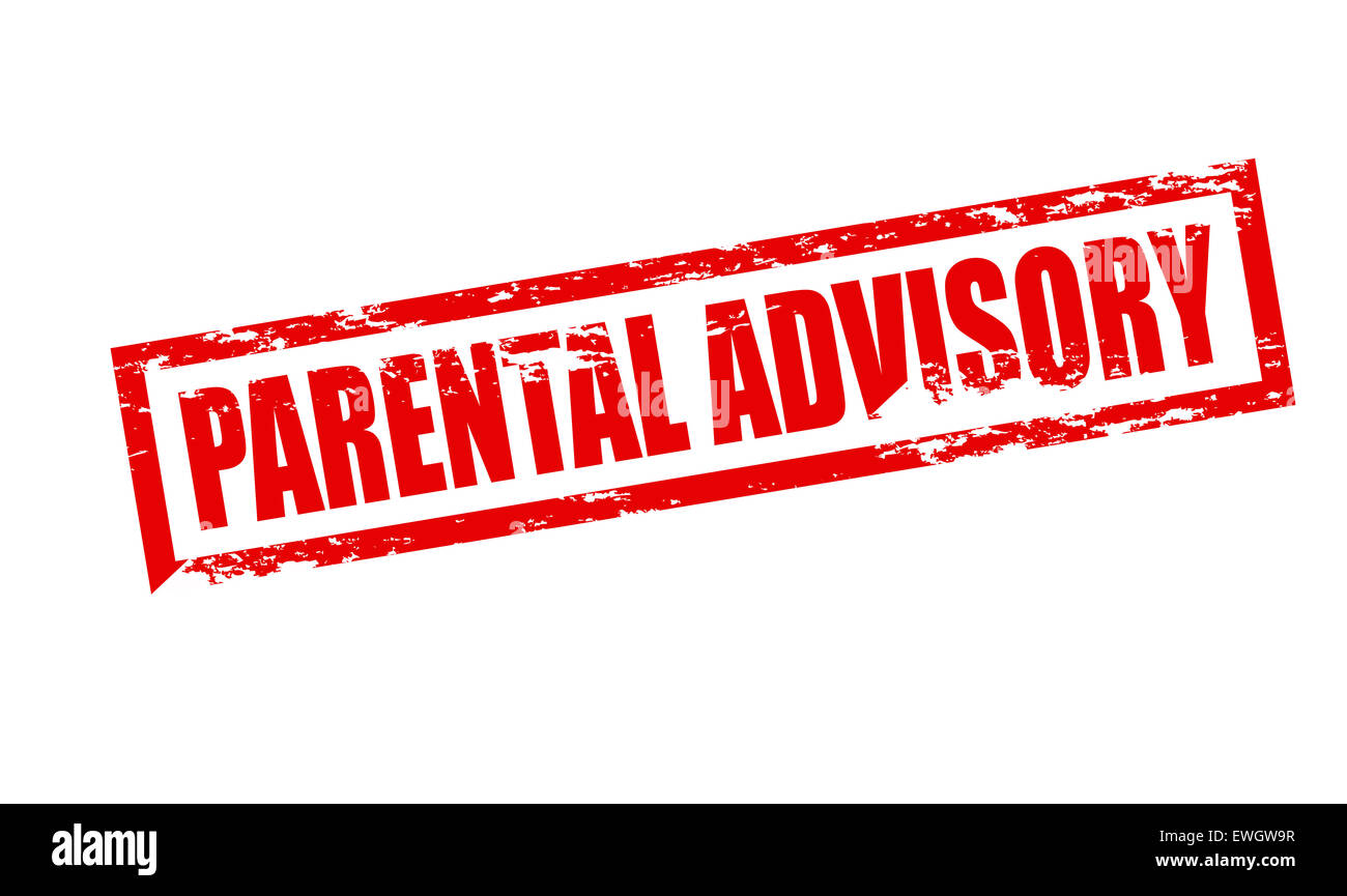 Red Parental Advisory Logo Red Parental Advisory PNG Transparent