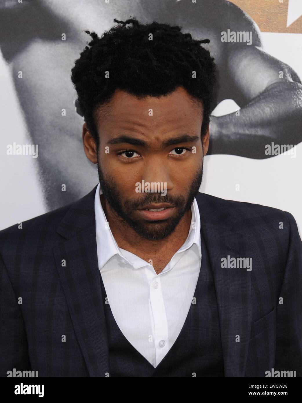 Los Angeles, CA, USA. 25th June, 2015. Donald Glover at arrivals for ...