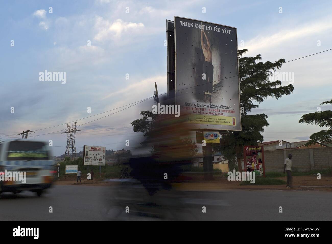 Jinja uganda road hi-res stock photography and images - Alamy