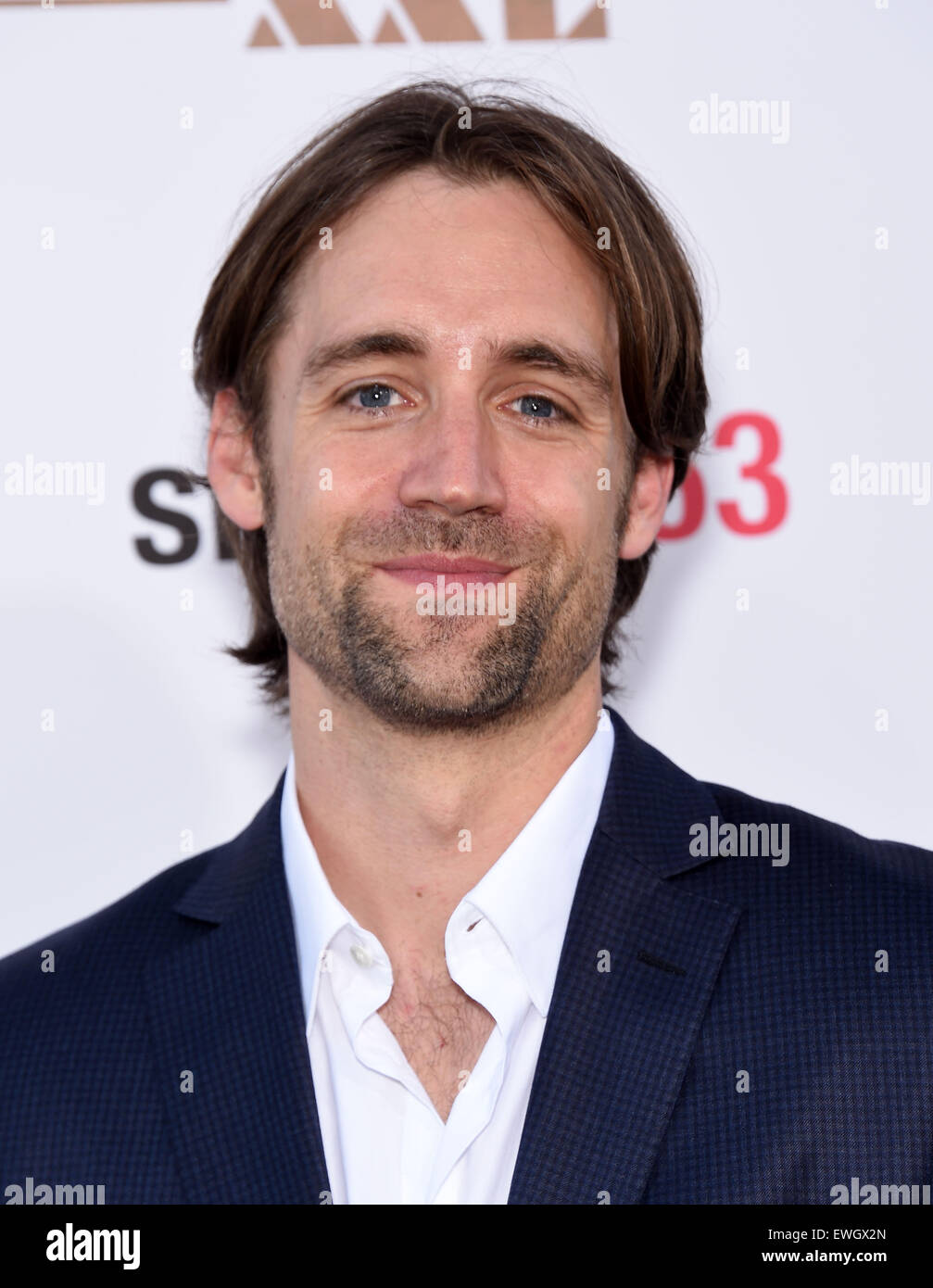 Hollywood, California, USA. 25th June, 2015. Reid Carolin arrives for ...