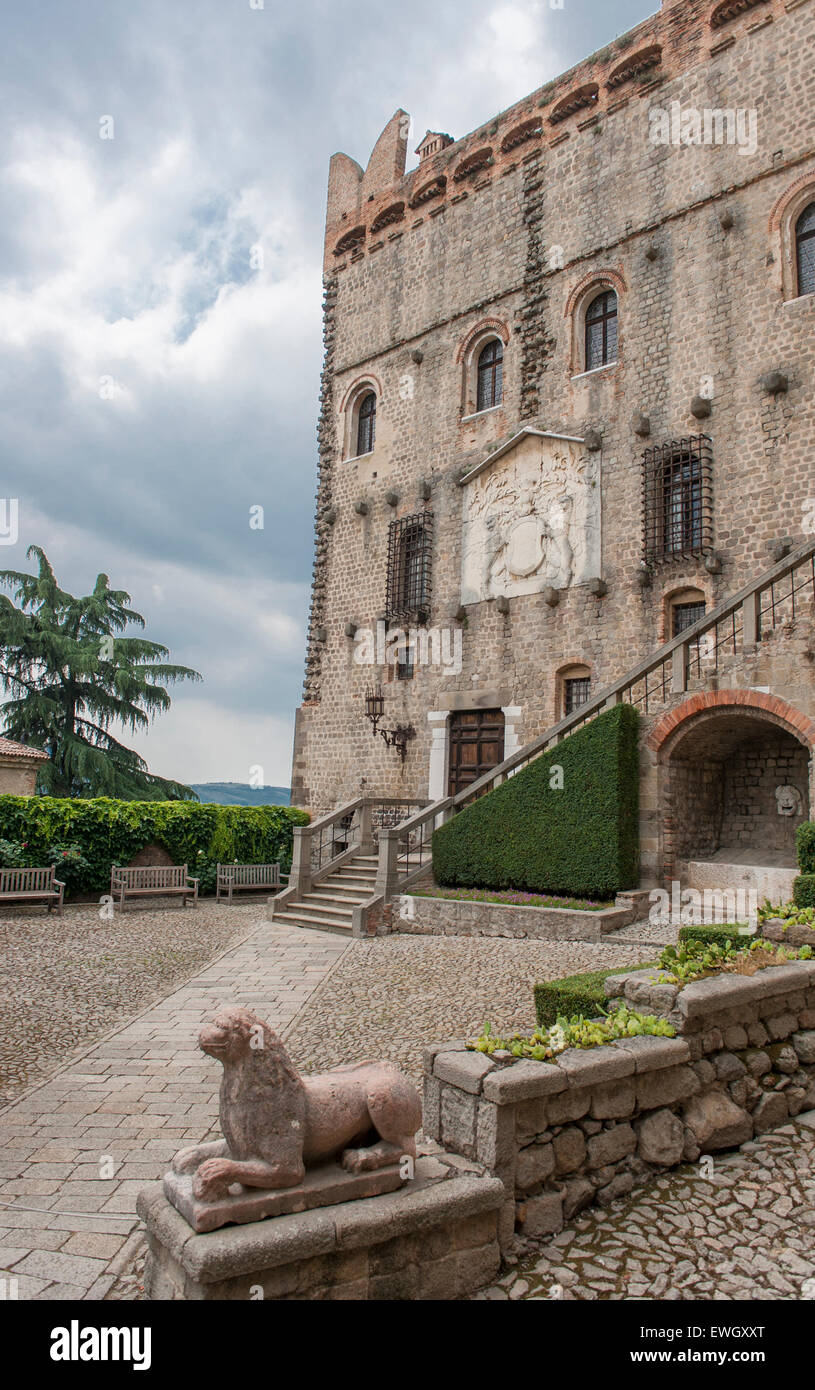 Castello Cini, the castle of Monselice, founded by the Marcello family ...