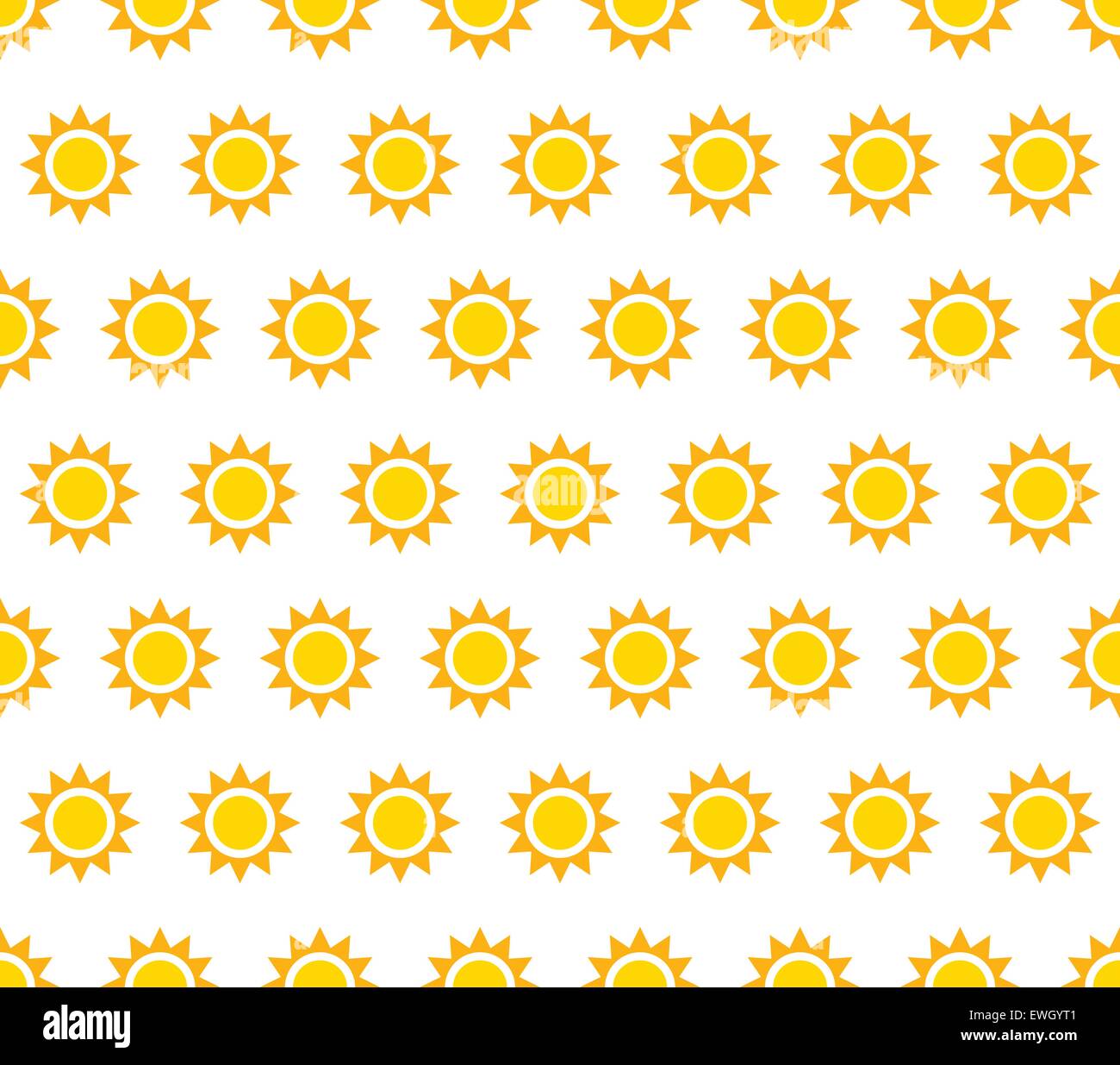 Repeatable pattern, background with small sun shapes Stock Vector Image ...