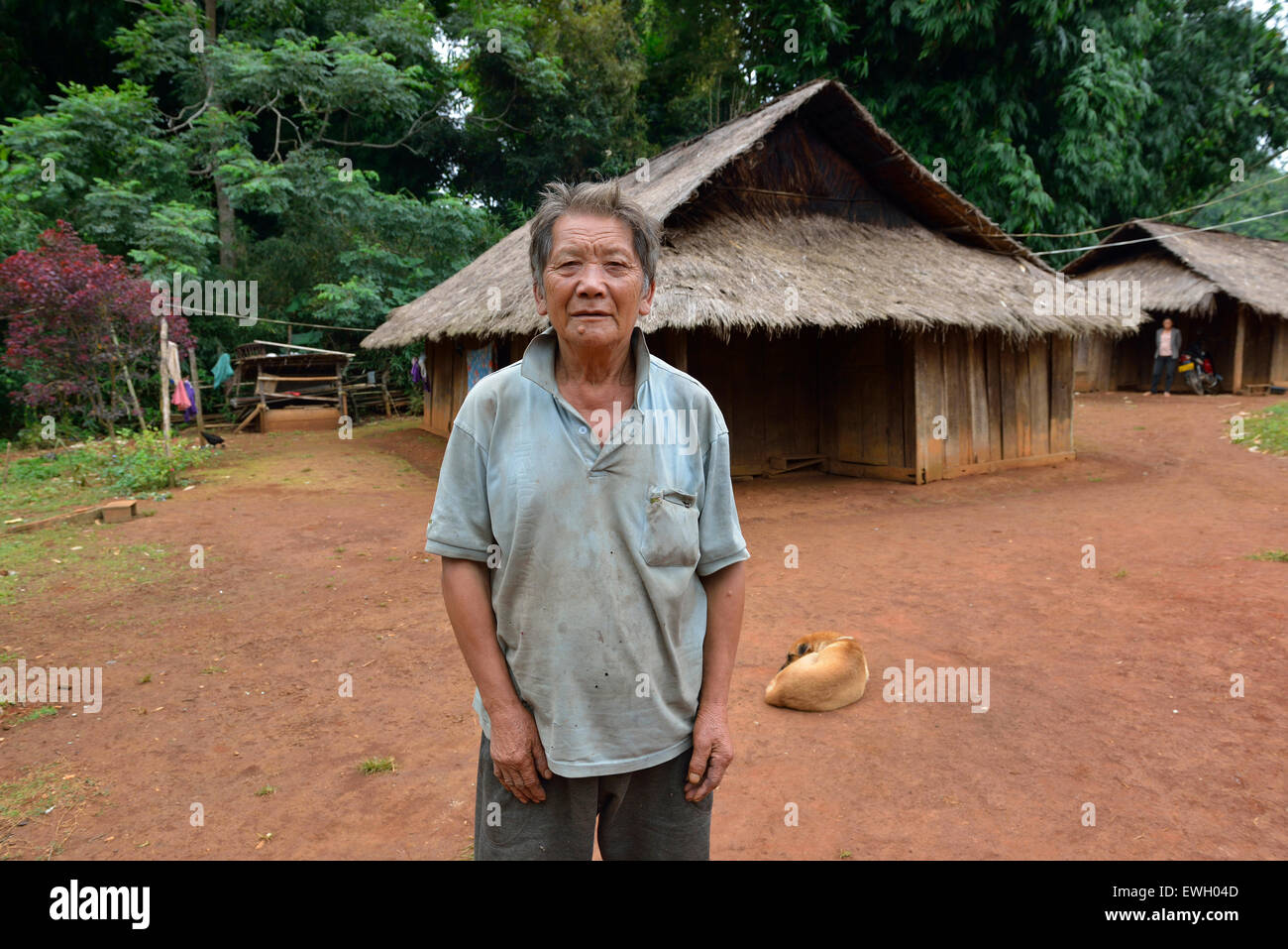 The village man Stock Photo - Alamy