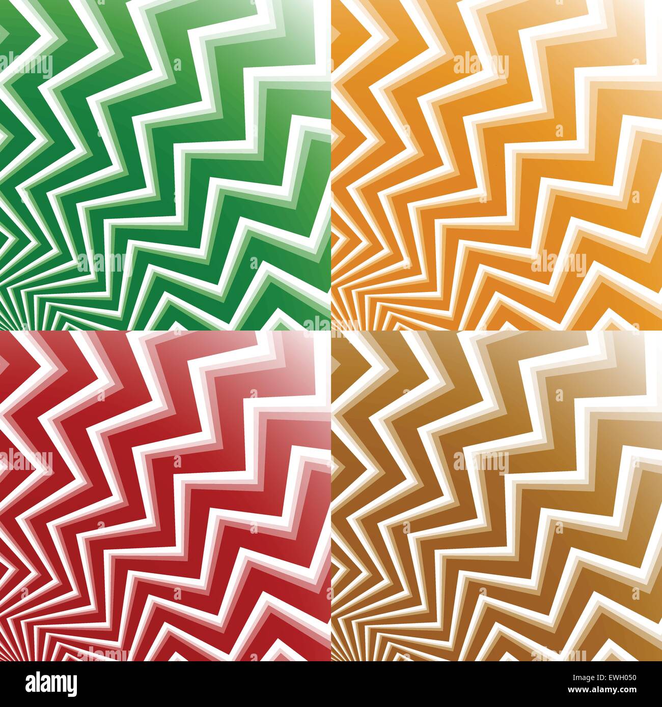Zigzag shapes abstract background. Editable vector illustration Stock ...