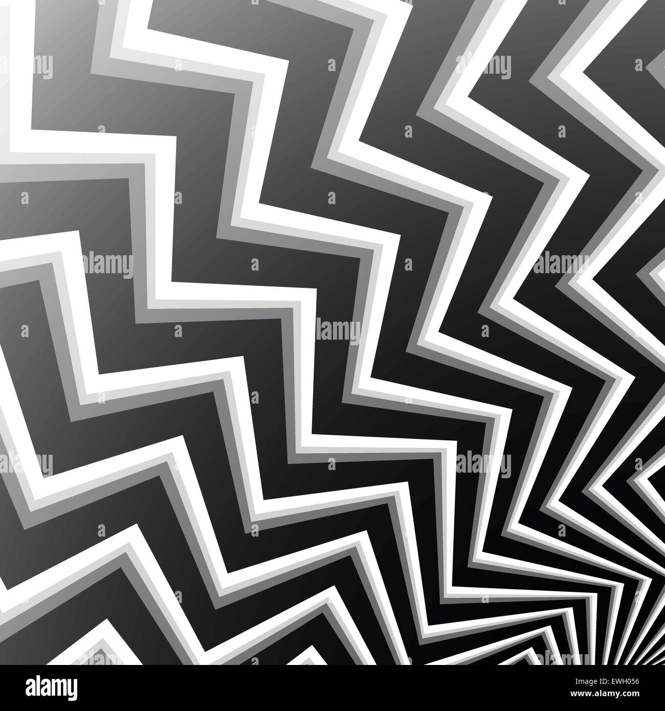 Zigzag shapes abstract background. Editable vector illustration Stock ...
